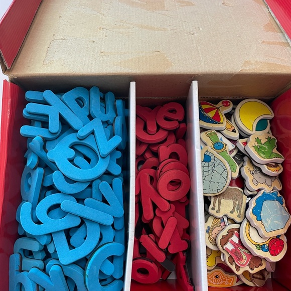 Scholastic | Other | Scholastic Alphabet Little Red Tool Box Alphabet ...
